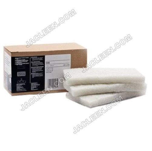 3M Doodlebug White Cleaning Pad 8440 - Jacleen